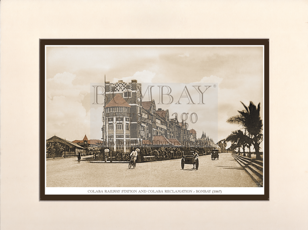 Colaba Railway Station & Colaba Reclamation Year-1867 ( Code No: 123 ...