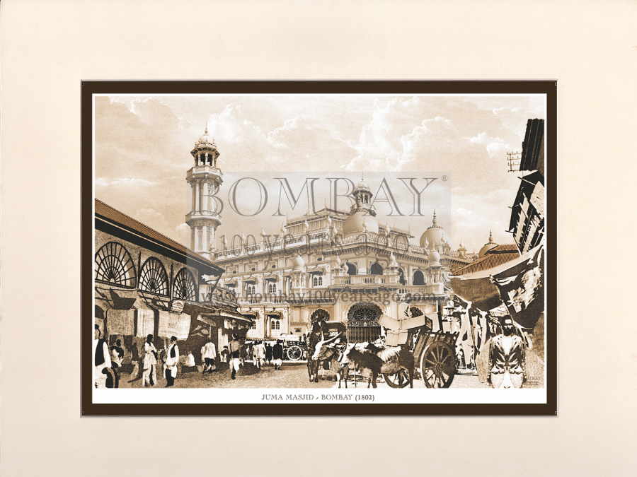 Jumamasjid Year-1802 (Code No: 110) – Mounted and Wooden Frames ...