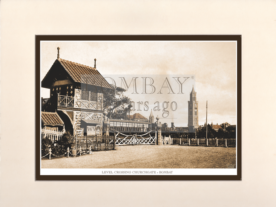 Level Crossing Churchgate (Code: 035) – Mounted and Wooden Frames ...