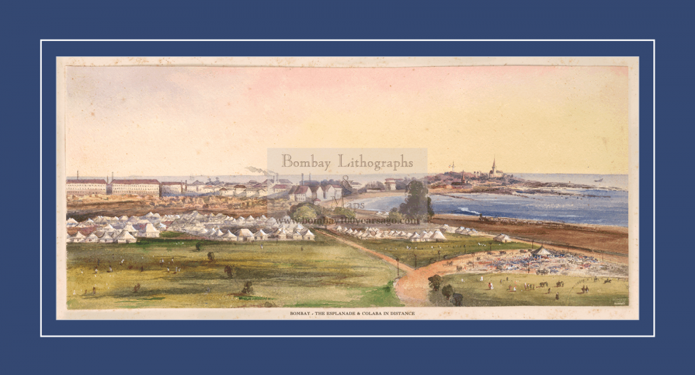The Bombay – The Esplanade & Colaba in Distance ( 1871) – Magnate ...